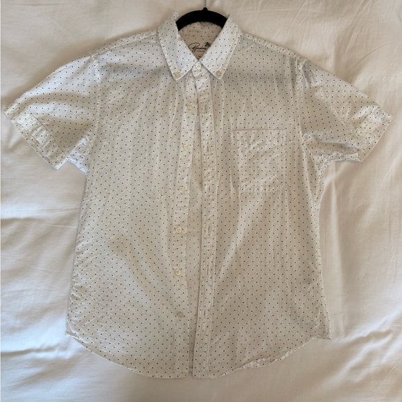 Ralph Lauren | Shirts | Bonobos White Casual Short Sleeve Button Down ...